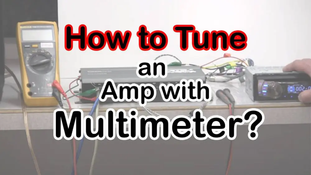 How to measure speaker wattage with multimeter